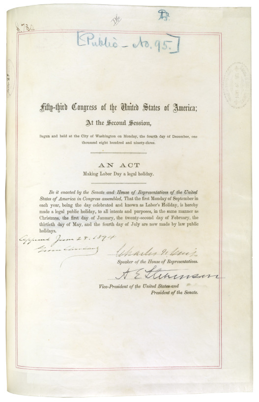 Labor Day – Grover Cleveland Birthplace Memorial Association