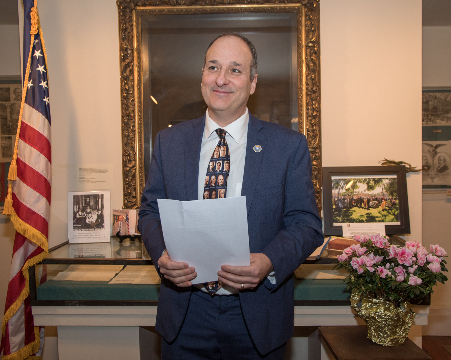 Louis Picone – Presentation at Grover Cleveland’s Birthday Ceremony ...